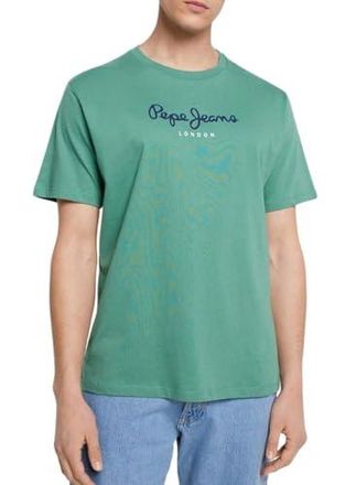 Pepe Jeans London Eggo N T-shirt, Vert (Jungle Green), M Homme