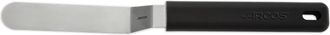 Arcos Professionelle Geräte - Küchenspatel - Edelstahl 90 x 20 mm - HandGriff Polypropylen Farbe Schwarz