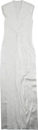 Max Mara Femme, Robes, Blanc, Taille: 36 FR Pilard Maxi Dress