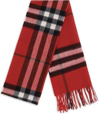Burberry Womens Multicolor Cashmere Scarf