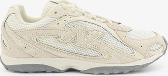 New Balance U204L mesh and suede sneakers - NEW BALANCE - gender_Woman