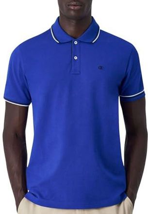 Champion Herren Legacy-Polo with Chest Logo Polohemd, Blau (Bs008), XXL