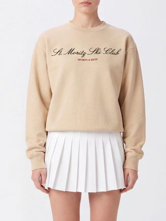 Sporty & Rich Sweatshirt Damen Farbe Cream