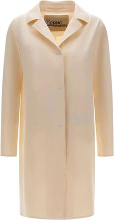 Herno Femme, Manteaux, Beige, Taille: 48 FR Manteau en PEF Premi&egrave;re Sc&egrave;ne