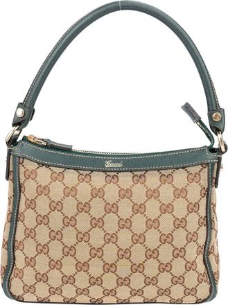 Gucci Crossbody Bags - Gucci GG Monogram Handbag - Gr. unisize - in Braun - f&uuml;r Damen
