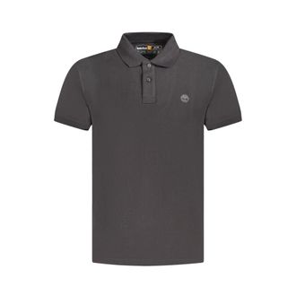 Timberland Schwarzes Baumwoll-Poloshirt - - Tops - Herren - Schwarzk - M