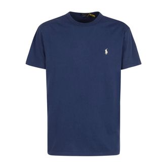Polo Ralph Lauren Homme, Tops, Bleu, Taille: XL Sscnm6 Short Sleeve T-Shirt