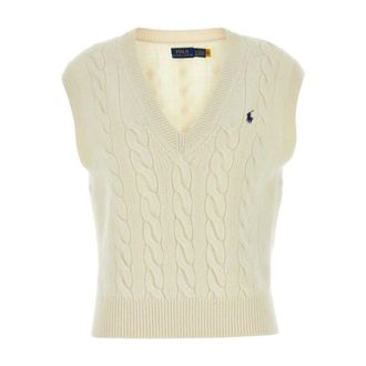 Polo Ralph Lauren Damen, Strickwaren, Wei&szlig;, XSGr&ouml;&szlig;e