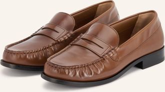Alohas Alohas Penny-Loafer Rivet braun