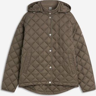 Cinque Steppjacke CIPHIL mit abnehmbarer Kapuze, Oversize Fit, leicht w&auml;rmend