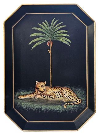 Les-Ottomans Hand-painted Iron Tray