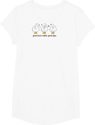 Peanuts Gute Musik Gute Tage T-Shirt