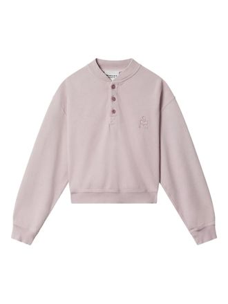 Isabel Marant Besticktes Simony Sweatshirt - Rosa