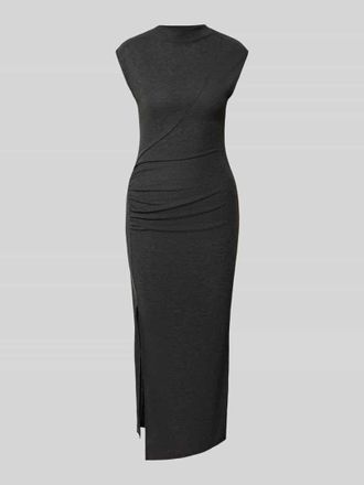 Mango Maxikleid mit Raffungen und Seitenschlitz Modell BASILA