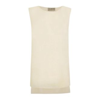 Cortana Lil- top de ramio marfil- - - Tops - Damen - Beige - XS