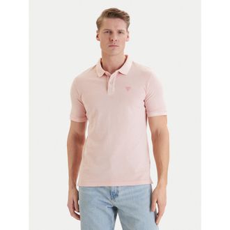 Guess Poloshirt F6GP03 K9WF1 Orange Slim Fit