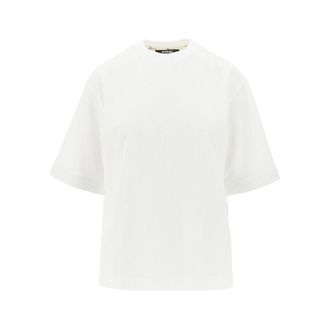 Jacquemus Ventadou T-shirt with paper effect Woman M