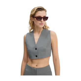 Nanushka Femme, Vestes, Gris, Taille: 36 FR Suree Vest