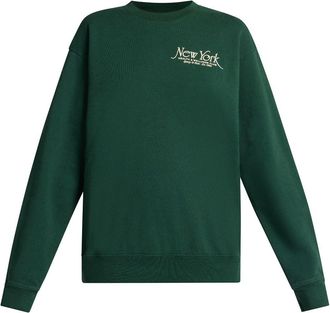 Sporty & Rich sweat à imprimé graphique - Vert