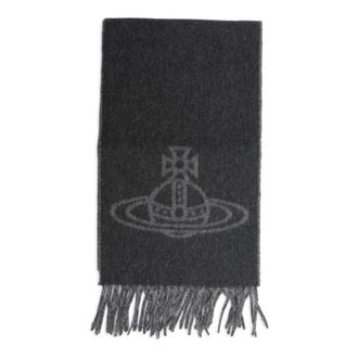 Vivienne Westwood Winter Scarves - Femme - Accessoires - Gris - Taille: ONE Size