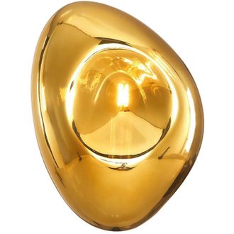 Maytoni Wandleuchte Flurleuchte Wandlampe Schlafzimmerleuchte Metall Glas Schwarz Gold