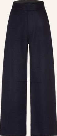 SOEUR Soeur Marlenehose Hawk Aus Flanell blau