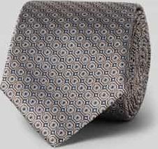 Willen Krawattenfabrik Krawatte aus reiner Seide mit Label-Detail