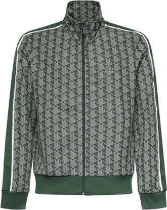 Lacoste Homme, Sweatshirts et sweats &agrave; capuche, Vert, Taille: XL Paris Zip-Up SweaT-shirt