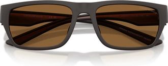 Emporio Armani Homme, Accessoires, Brun, Taille: 57 MM Ea4267U Lunettes de soleil