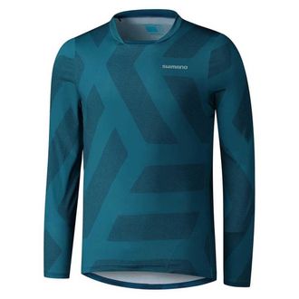 SHIMANO Myoko L.S. Trikot f&uuml;r Erwachsene, Unisex, Mehrfarbig, Einheitsgr&ouml;&szlig;e