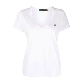 Polo Ralph Lauren Klassisches Polo-Shirt - - Tops - Damen - Wei&szlig; - S
