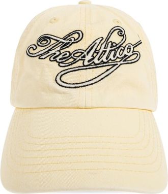 The Attico Femme, Accessoires, Jaune, Taille: L/Xl Casquette Safari