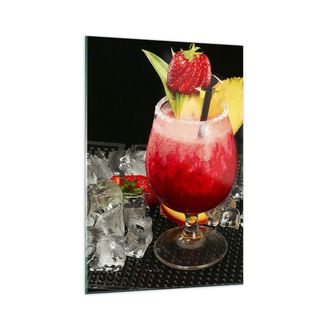 Arttor Bilder auf Glas 70x100cm Glasbild Alkohol aperitif cocktail getr&auml;nk Gro&szlig; Wanddeko Bild im Glas Schlafzimmer K&uuml;che Deko Wandbilder Dekoration Wohnzimme