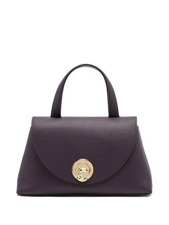 Coccinelle petit sac &agrave; bandouli&egrave;re en cuir Nikla - Violet
