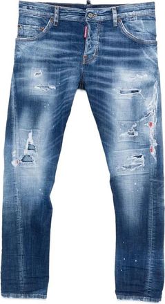 Dsquared2 Homme, Jeans, Bleu, Taille: 3XL Jeans Slim-fit