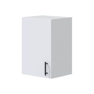 Dmora H&auml;ngeschrank 1 T&uuml;r Este, Wandregal, Multifunktionshilfe-Schrank, 40x34 h59 cm, Wei&szlig;