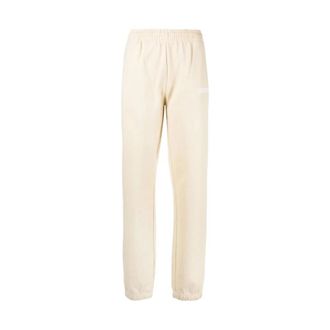 Jacquemus Logo Sweatpants Hellbeige Joggers - - Trousers - Herren - Beige - XL