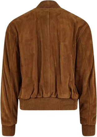 Ami Suede Jacket - Camel