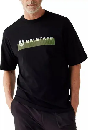 Belstaff T-Shirt England 1924 Signature Retro Phoenix Radio Moderne trifft auf ikonischen Stil