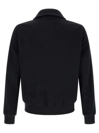 Pal Zileri Wool Blend Bomber Jacket - Black