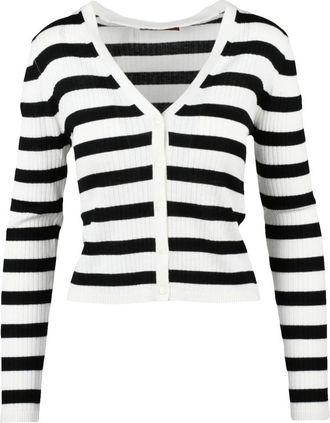 Max Mara Femme, Pulls, Noir, Taille: 38 FR Trieste Cardigan