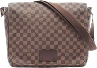 Louis Vuitton Pre-owned Brooklyn GM Damier Shoulder Bag - Homme - Pre-owned - Brun - Taille: ONE Size