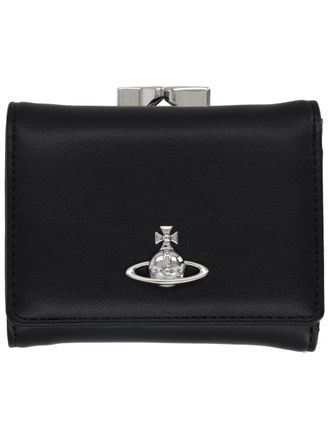 Vivienne Westwood Small Frame Wallet - Black