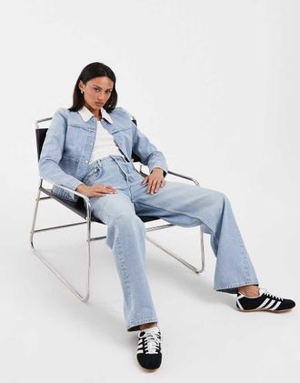 Levi's Utility-Truckerjacke in Blau