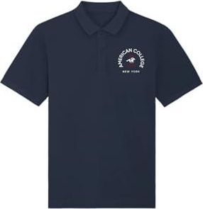 American College Polo Marine Homme Taille XXL Decontracte
