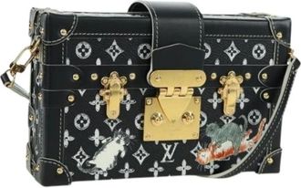 Louis Vuitton Sac bandouli&egrave;re vintage Monogram doccasion - Femme - Pre-owned - Noir - Taille: ONE Size
