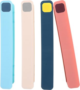 BESPORTBLE 4 St&uuml;ck Wandmontiertes Schuhregal aus Kunststoff Klebefestigung ohne Bohren Feuchtigkeitsbest&auml;ndig Schuhhalter f&uuml;r Hausschuhe und Freizeitschuhe Platz