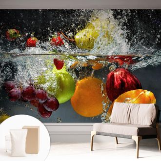 Tulup Carta Da Parati - Murale Alla Moda Decorazione - Camera Da Letto - Con Colla Gratuita Pesci Nellacqua 312x219 Cm