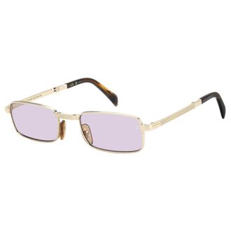 Eyewear by David Beckham Lunettes de soleil DB 99 Origami - Homme - Accessoires - Jaune - Taille: 53 MM