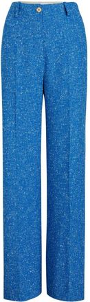 Patou Iconic Tweedhose - Blau
